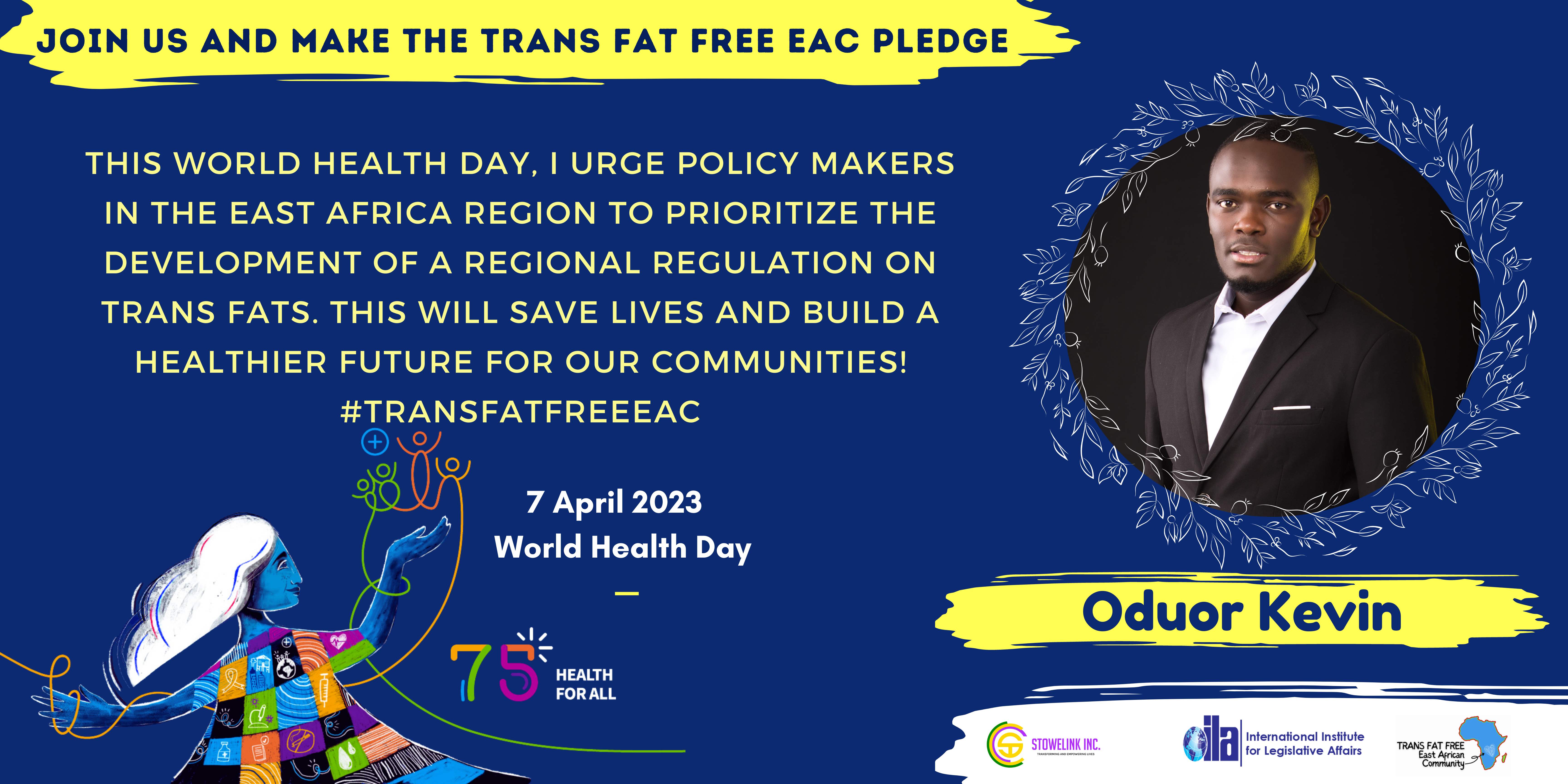 World Health Day Trans Fat Campaign Tweet Chat – ODUOR KEVIN